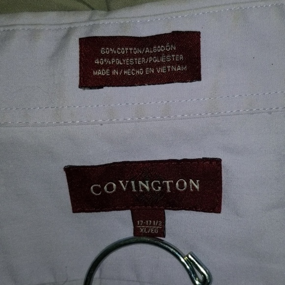 Covington | Shirts | Mens Covington Dress Shirt Short Sleeve | Poshmark